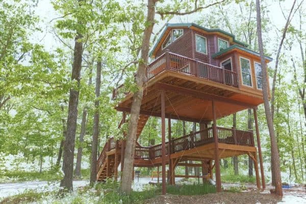 10 Incredible Treehouses in Missouri | All About Glamping