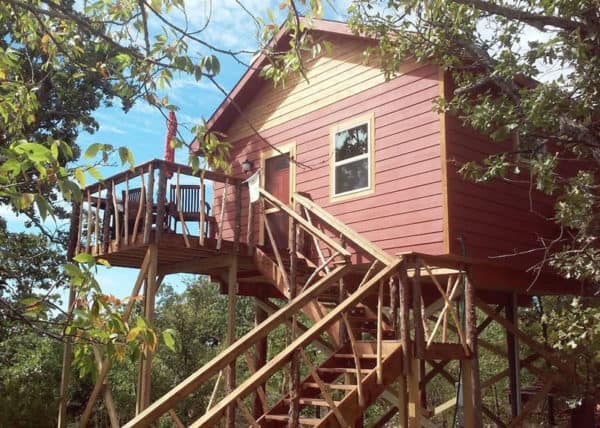 7 Crazy Treehouses in Oklahoma with Nature Views
